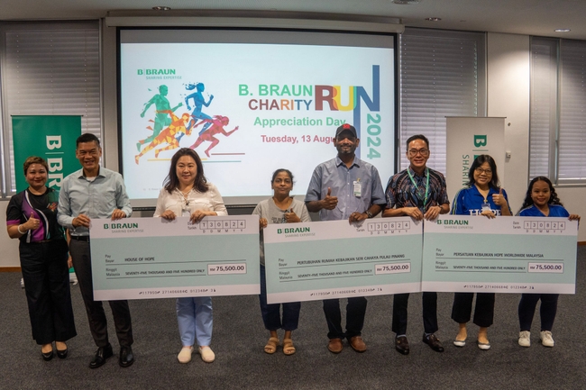 B. Braun Charity Run 2024 Raises RM226,500 for Local Communities