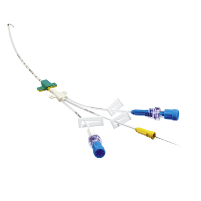 Triple Lumen Catheter Proximal Medial And Distal